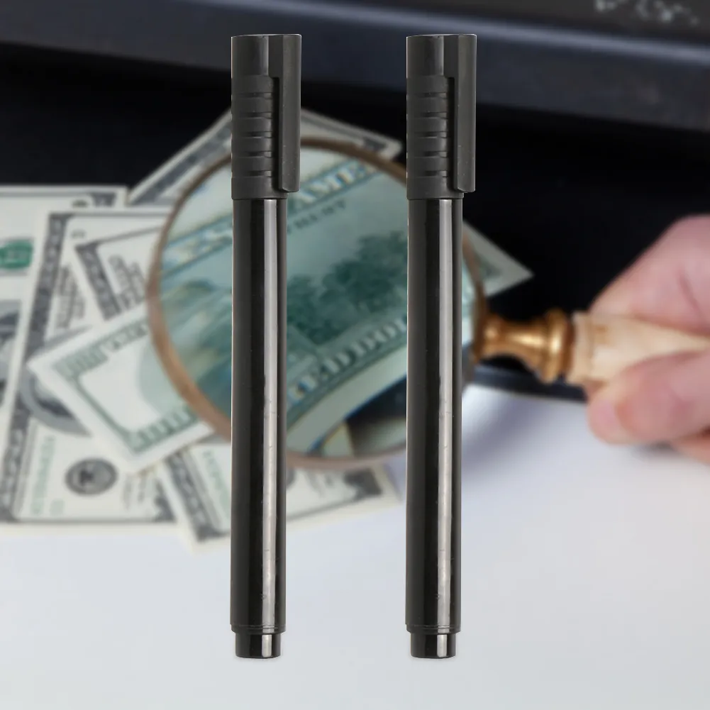 1/2/Portable Mini UV Money Detector Pen - Authenticates Banknotes ...