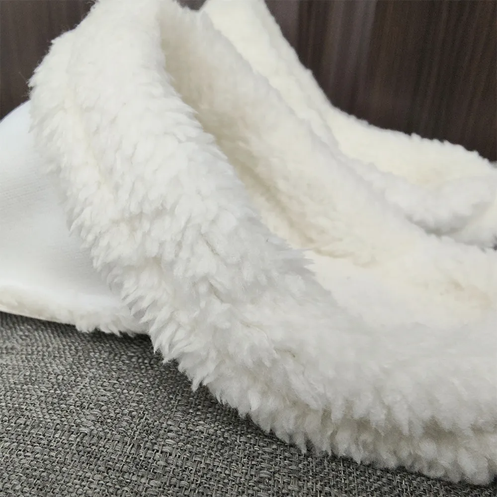 Replacement Plush Fur Shoe Insoles Thickened Warm Furry Liners for ...