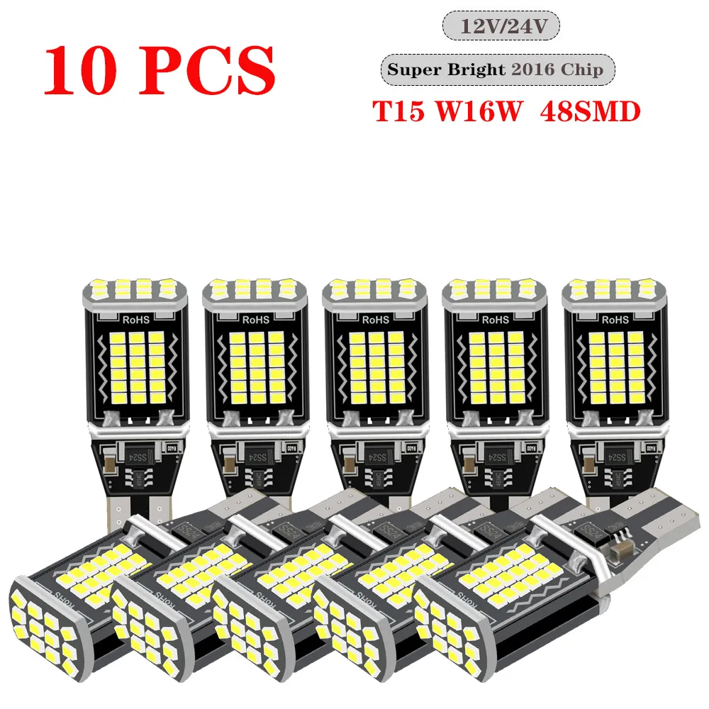 921 912 T15 W16W T16 LED Canbus Bulbs 48SMD Car Turn Signal Reverse ...