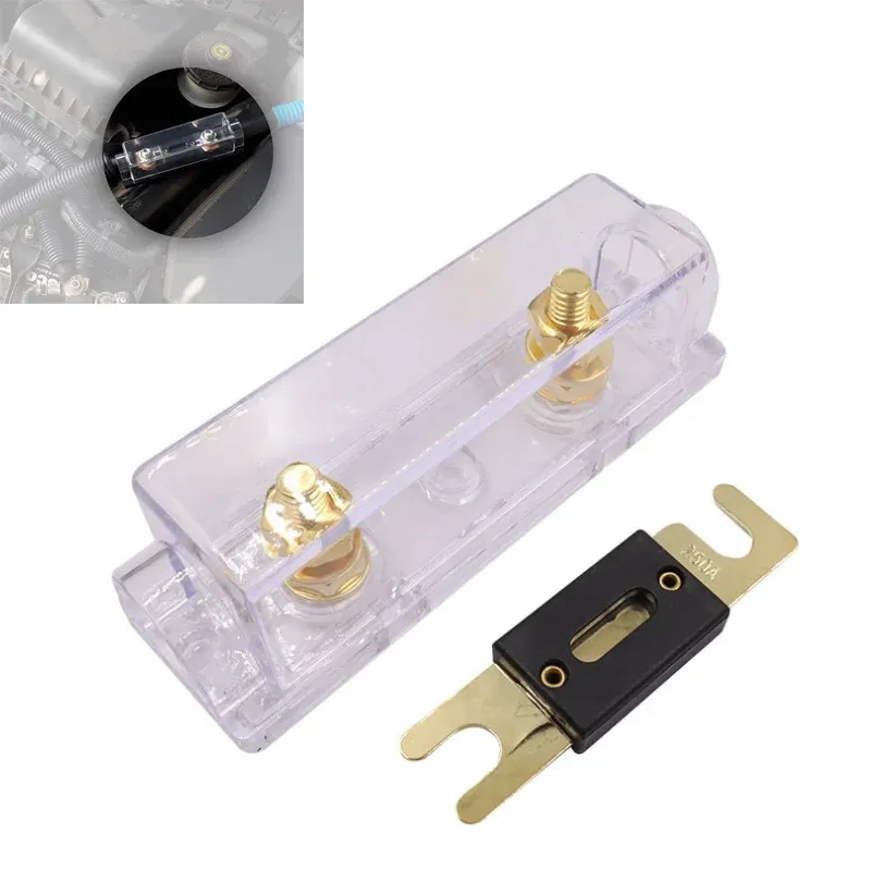 High Temperature Resistance 12V Power Amplifier Fuse Holder for 0/2/4 ...