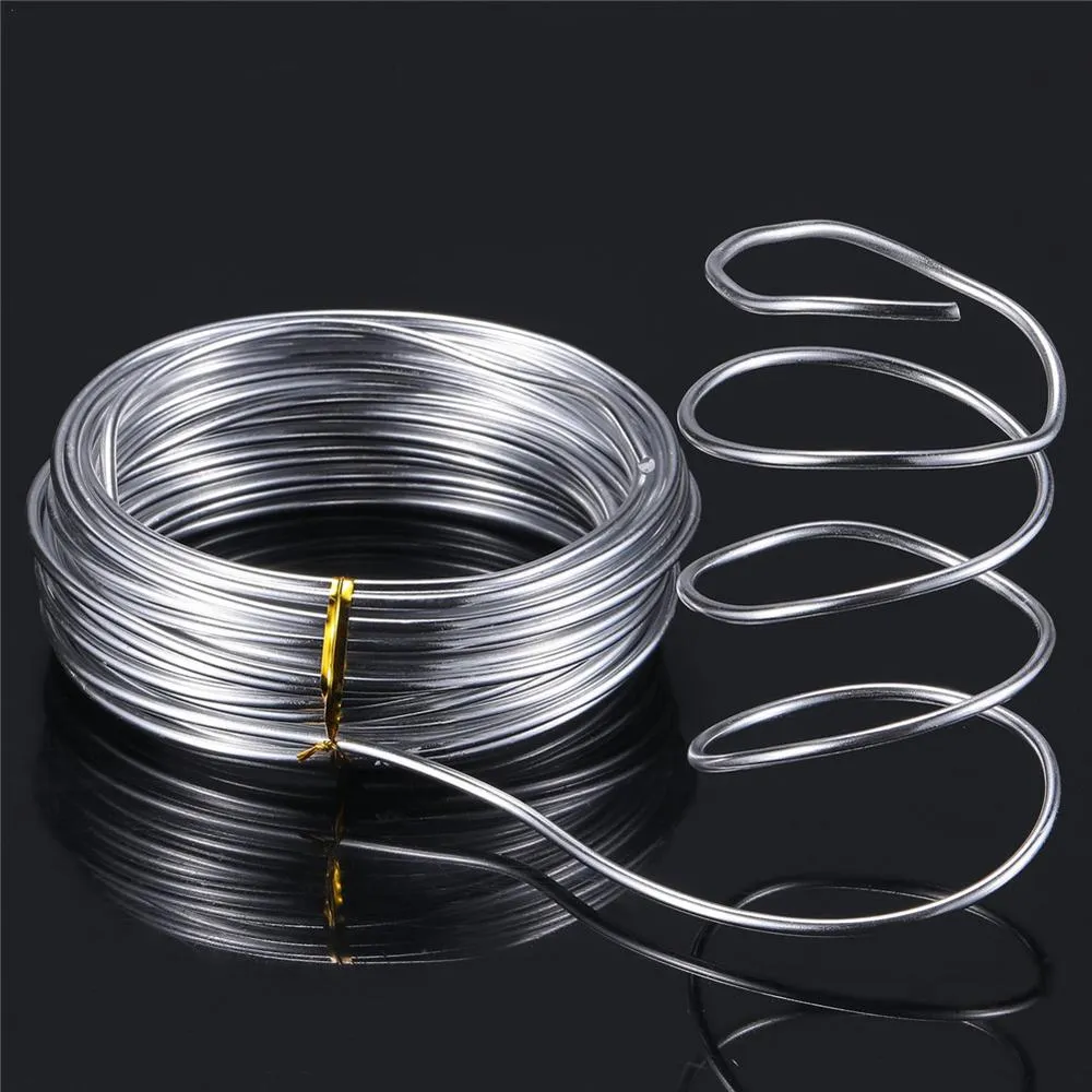 Aluminum Wire 1mm 1.5mm 2mm Bendable Flexible Metal Craft Wire for ...