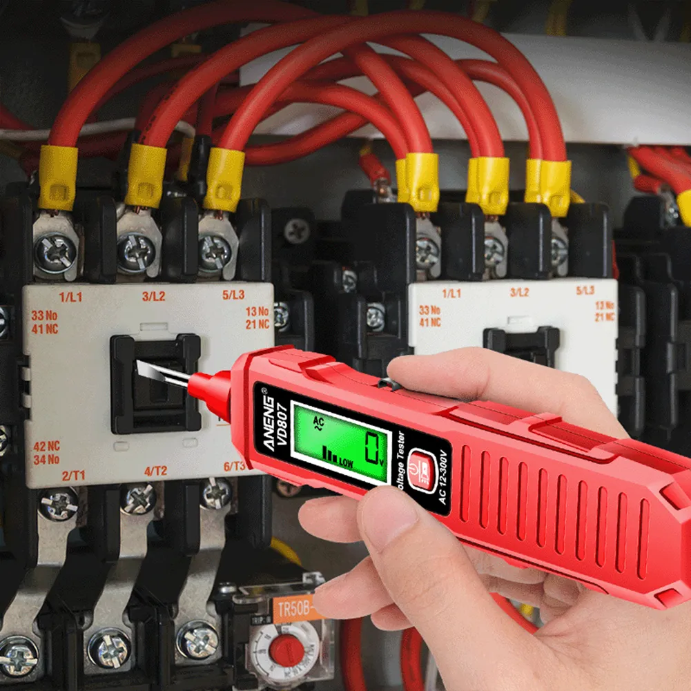 Digital Voltage Tester Pen - ANENG VD807 Non-Contact Circuit Finder ...