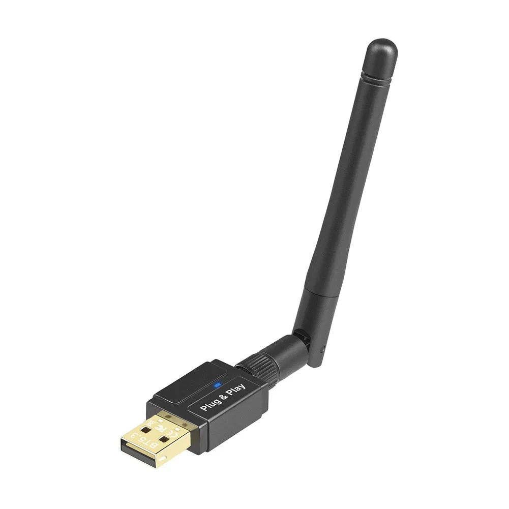 2024USB Bluetooth Adapter, Bluetooth 5.3 Dongle, Strong Antenna, Audio ...
