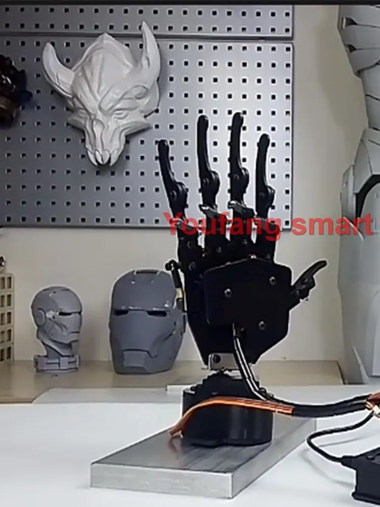 Robot Claw Hand 6 DOF Robotic Arm Kit With 5 DOF Bionic Fingers For ...
