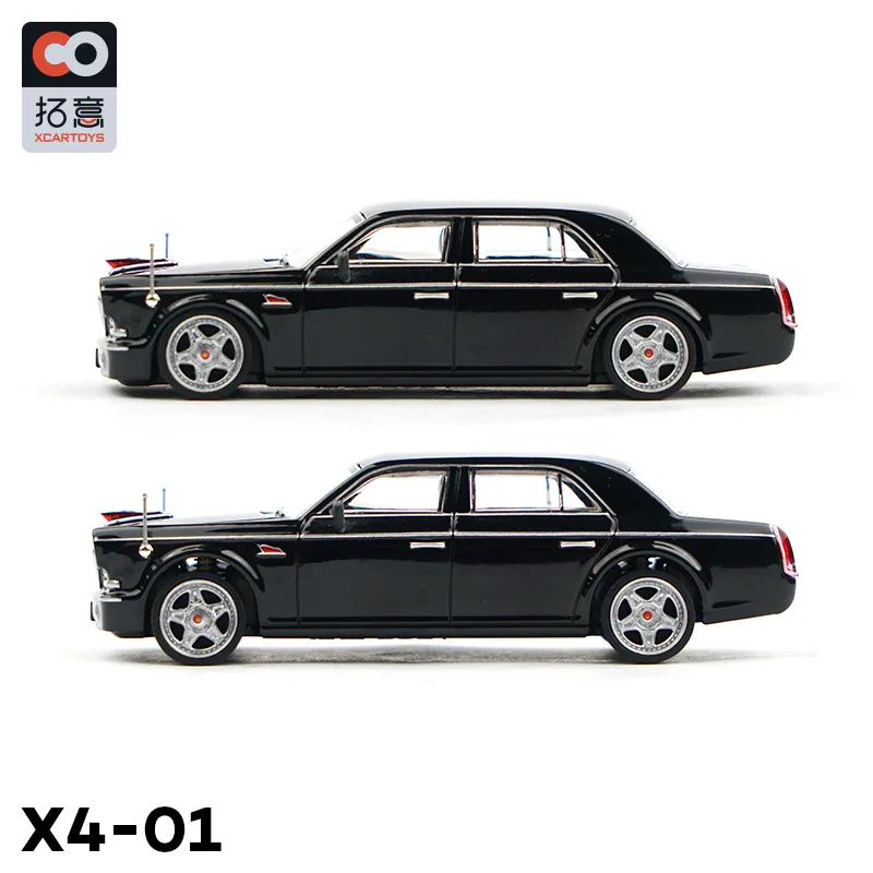 Xcartoys 1/64 Hong Qi L5 Vintage Diecast Toy Car Classic Model Vehicle ...