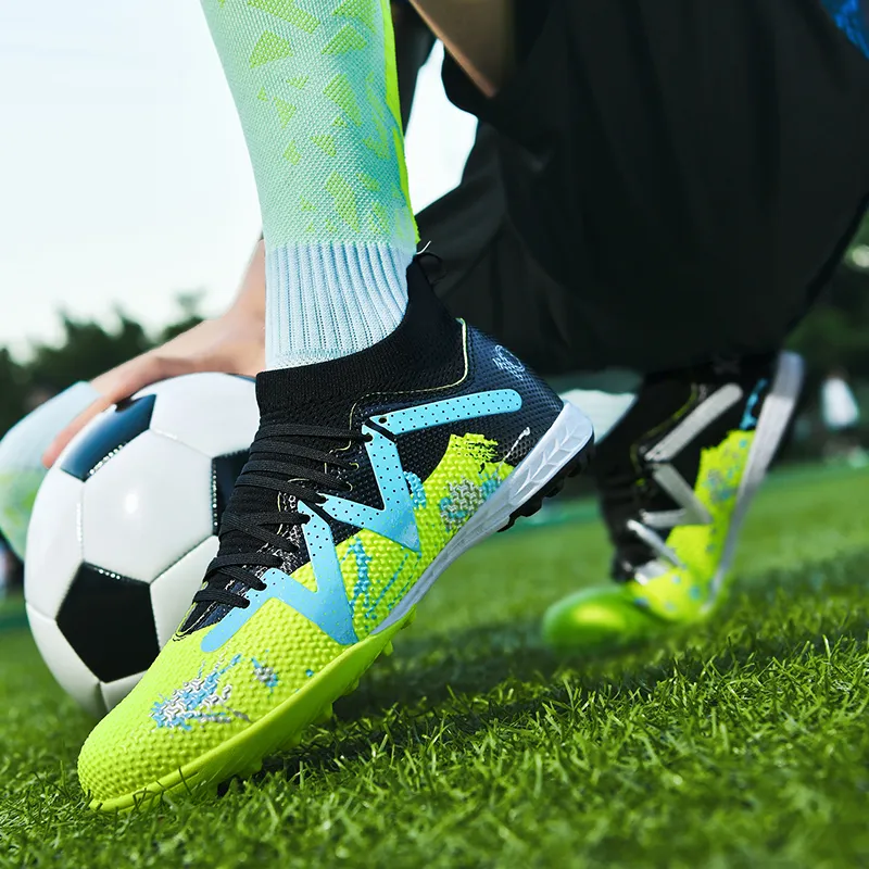 High-Top Soccer Non-Slip Turf Cleats for Men, Boys & Girls from Dhgate ...