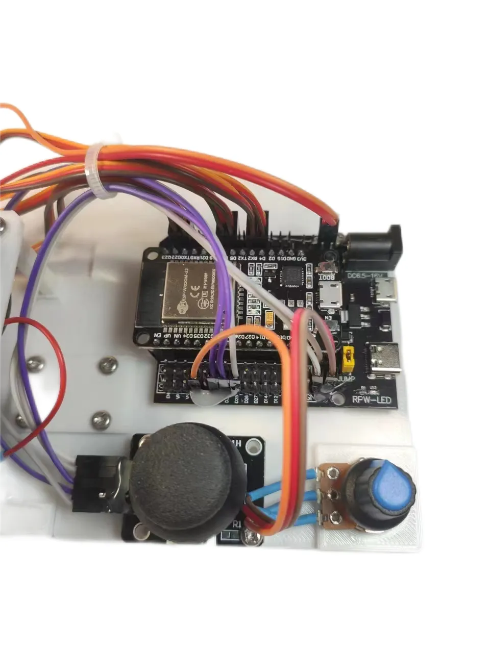 ESP32 Joystick Controlled SG90 Robotic Eye Kit for Arduino 6 DOF Bionic ...
