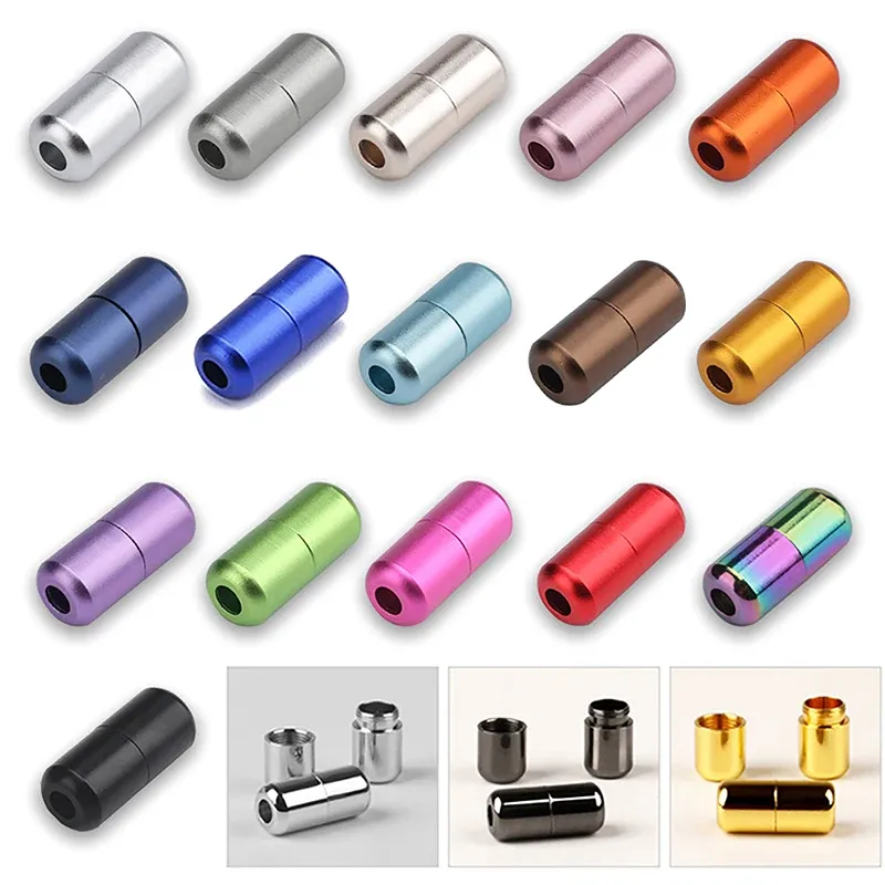 DHgate.com:2-Pack No Tie Aluminum Alloy Elastic Shoelaces with Capsule ...