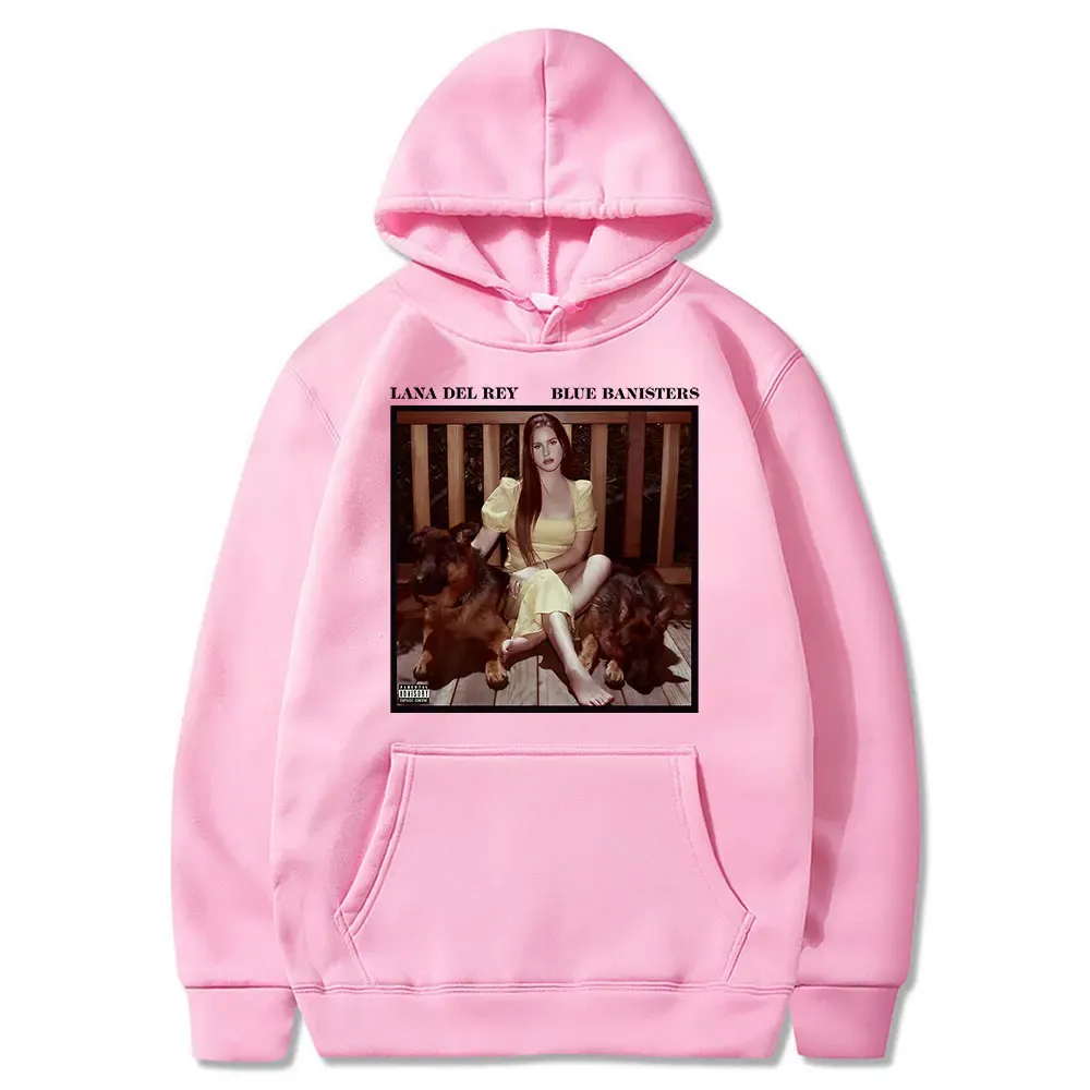 Lana Del Rey Blue Banisters Music Album Hoodie Casual Long Sleeve ...