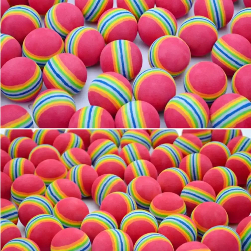 DHgate.com:1~20 Pack EVA Foam Rainbow Golf Balls, Indoor Practice ...
