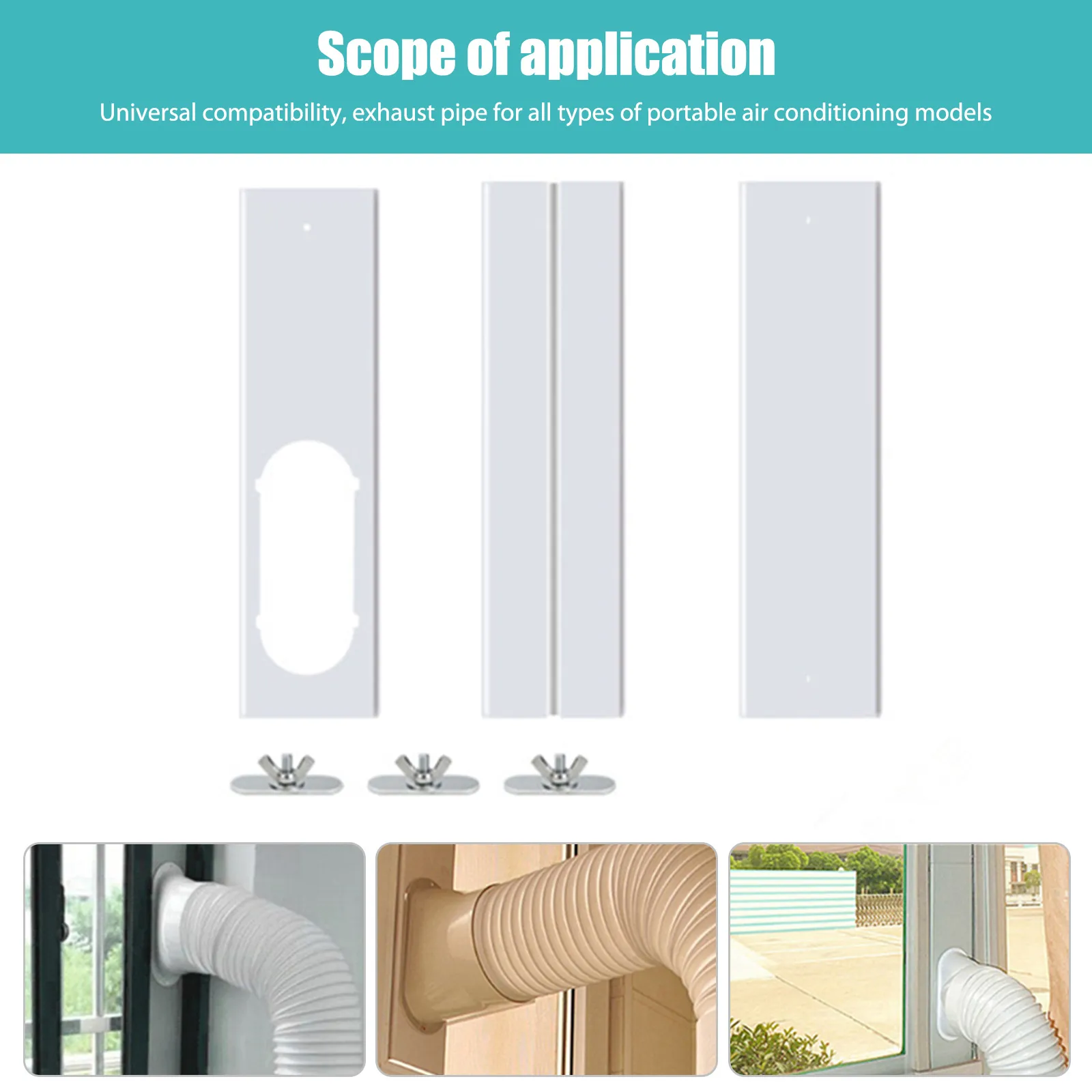 DHgate.com:Portable AC Window Seal Kit with Wide Plate, Air Conditioner ...