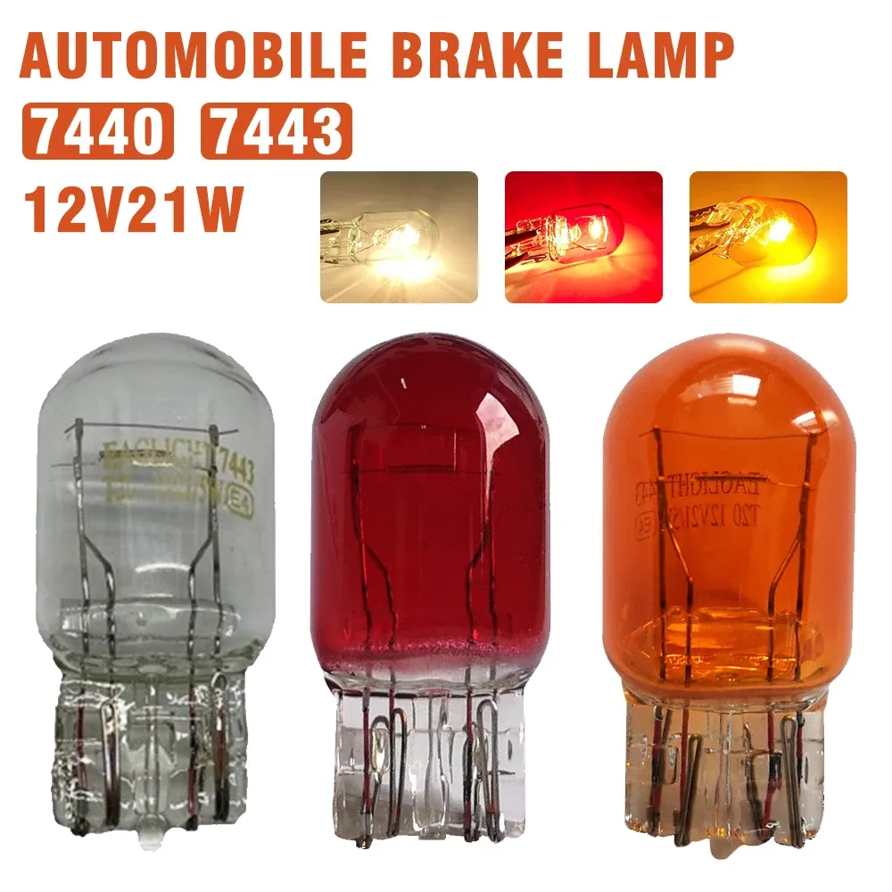 Ultra Bright T20 7440 7443 WY21W W21W Halogen Bulbs for Car Signal ...