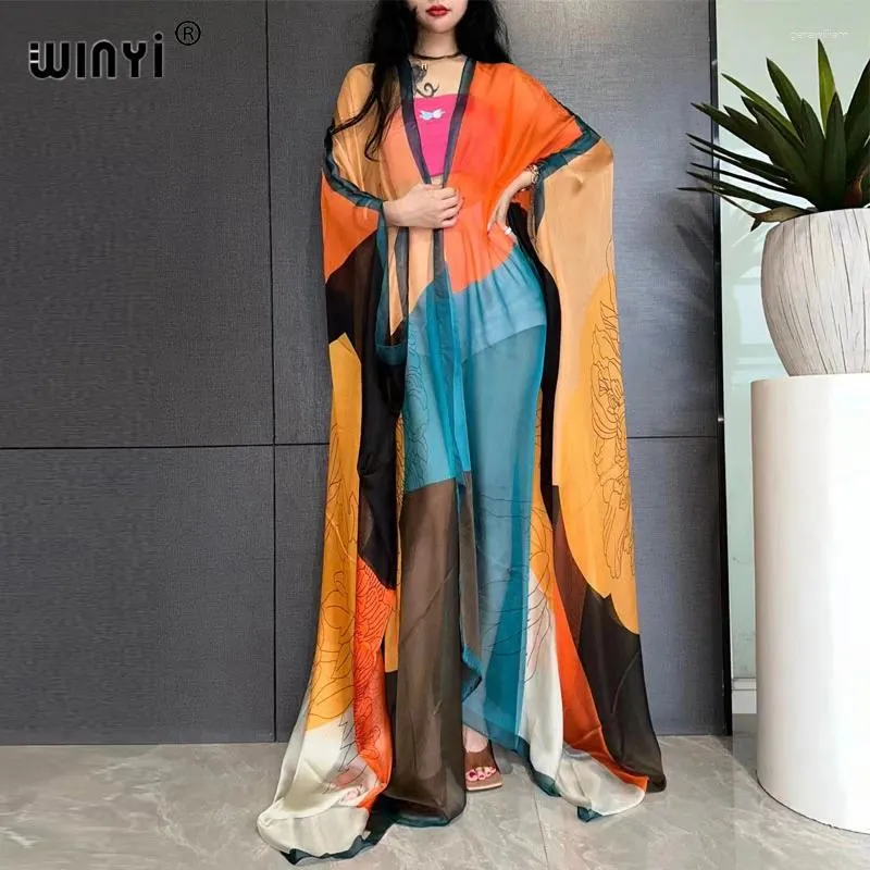 DHgate.com:Bohemian Style Batwing Sleeve Kimono Cardigan Swimsuit Cover ...