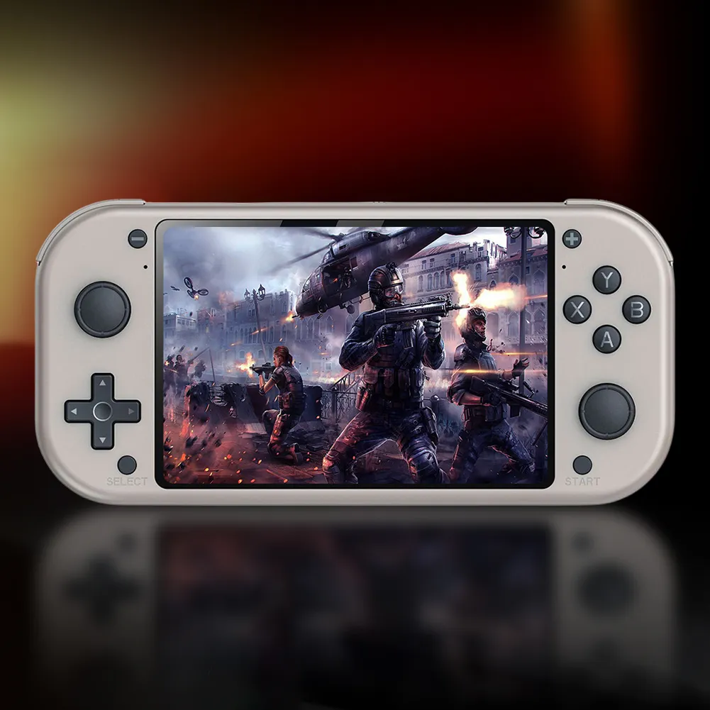 M17 Retro Handheld Game Console with 4.3 Inch LCD Screen and Emuelec ...