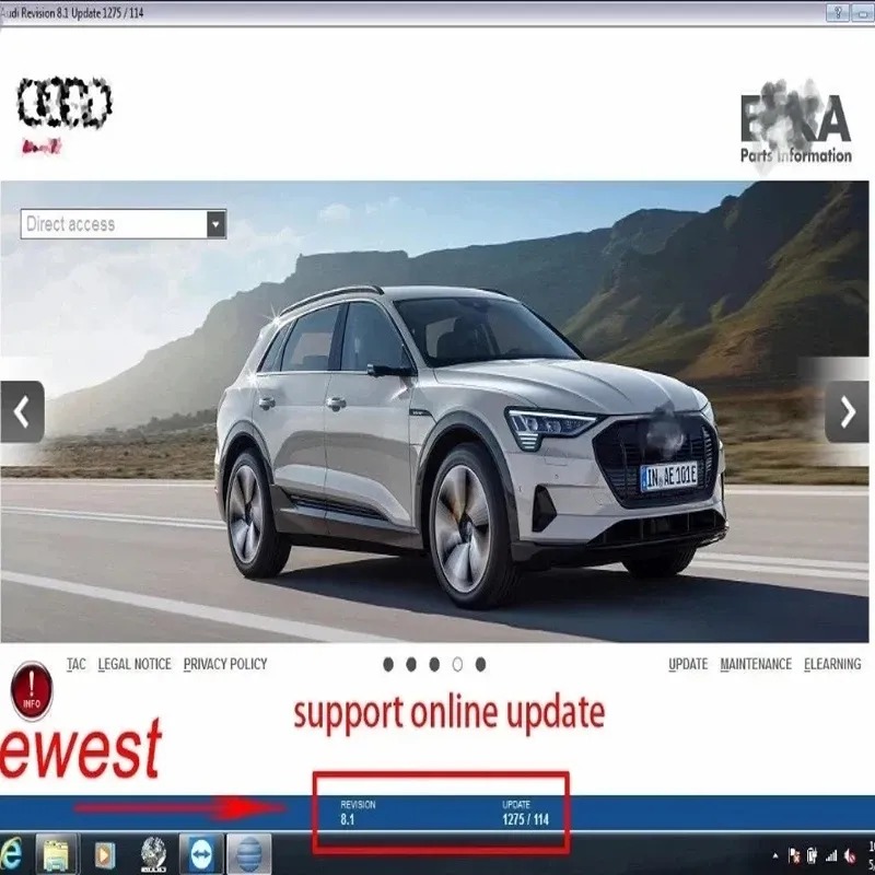 2024 ELSAWIN 6.0 & ET KA 8.3 for Audi & VW: Auto Repair Software ...