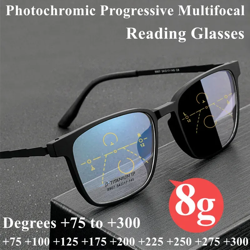 DHgate.com:Titanium Photochromic Reading Glasses, Progressive ...