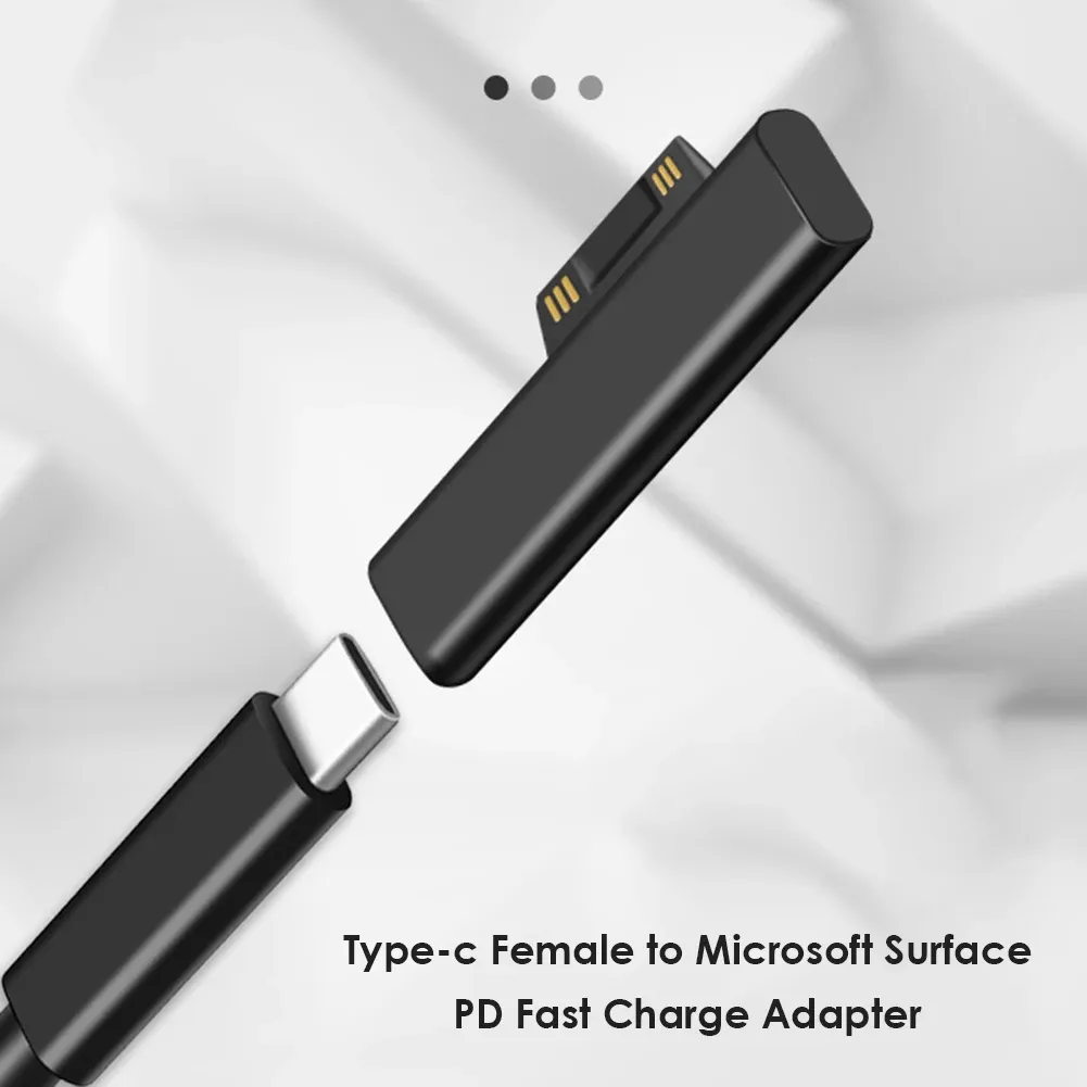 15V/3A USB C Female PD Fast Charging Converter Magnetic Charger Adapter ...