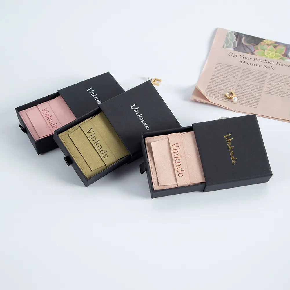 Premium Jewelry Packaging Boxes Set with Microfiber Pouch ...