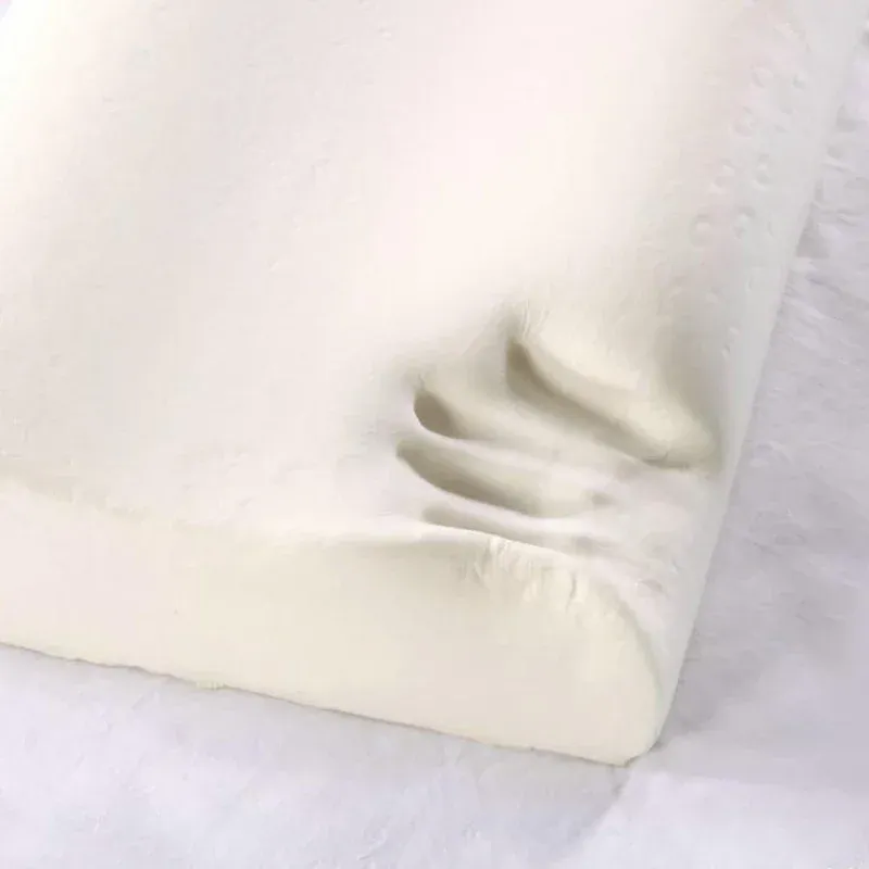 Solid Memory Foam Pillow - Bamboo Fiber, 50x30cm, Orthopedic Support ...