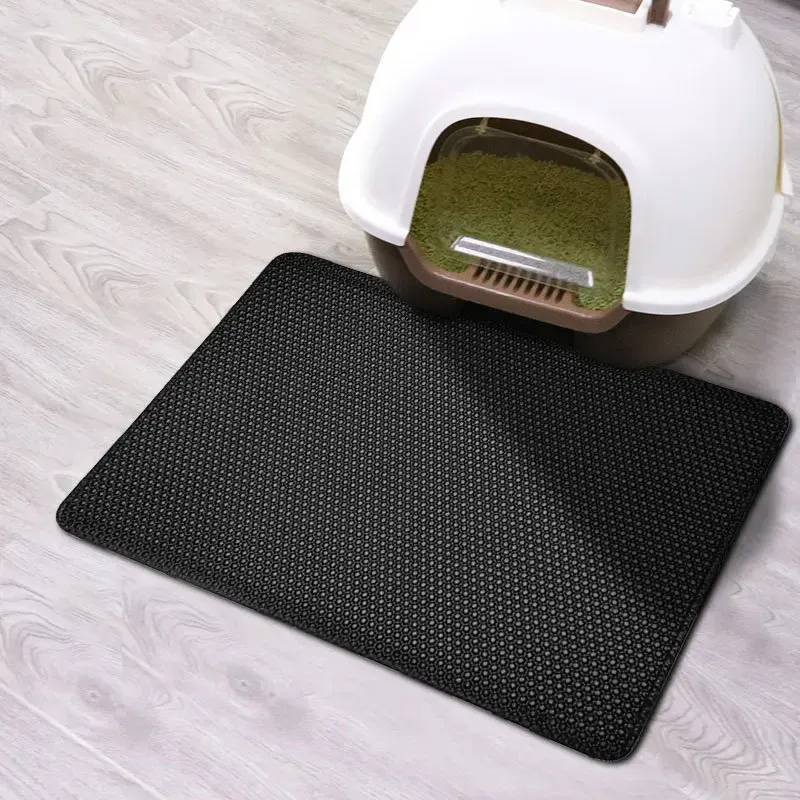 DHgate.com:2-Layer Cat Litter Mat, Waterproof EVA Non-Slip Cat Litter ...