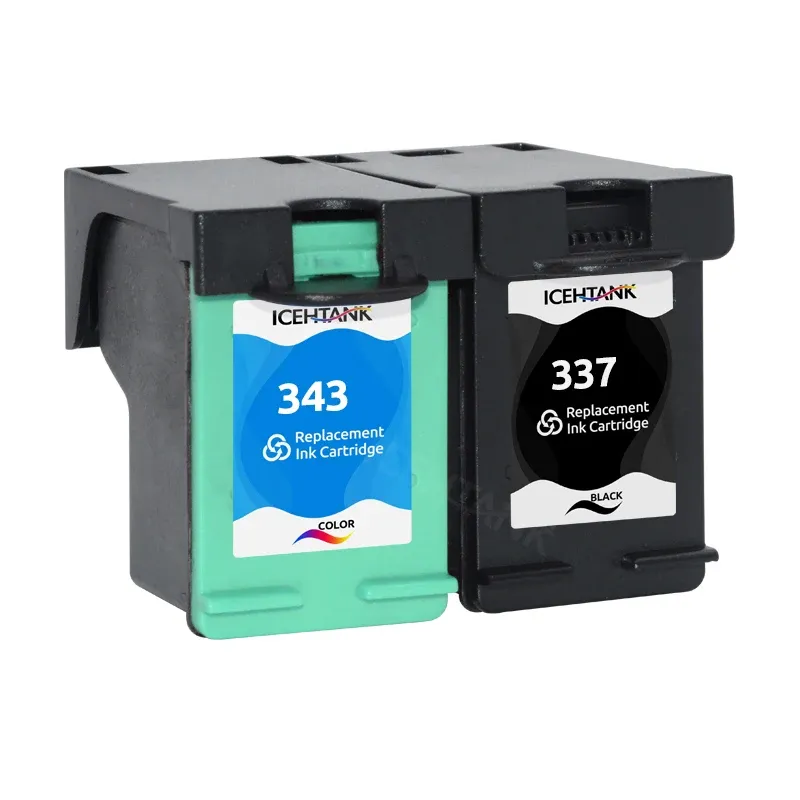 Ink Cartridge Compatible with HP 337 and HP 343 for HP Photosmart 2575 ...