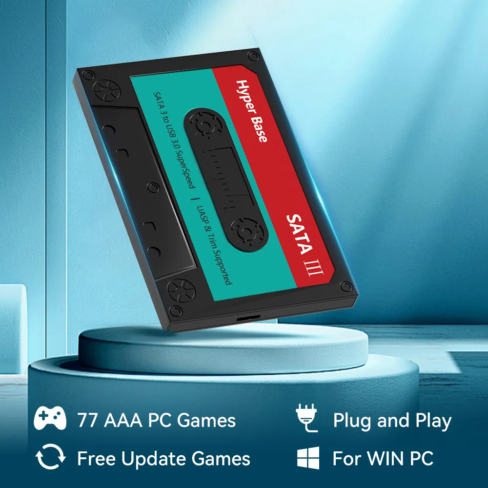 2TB Gaming Hard Drive: Pre-installed PC Games