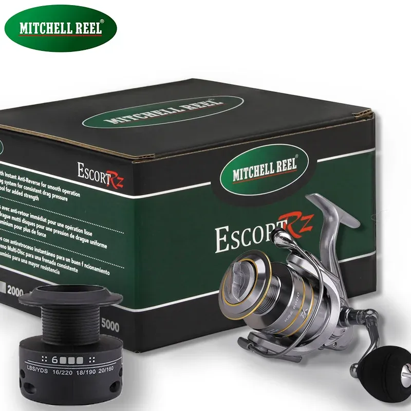 MITCHELL REEL Fishing Spinning Reels, 14+1 Ball Bearings, Baitcasting ...