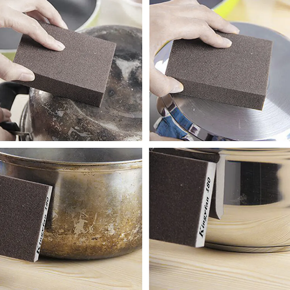 10-Pack Multi-Grit Drywall Sanding Sponges, Washable Emery Polishing ...