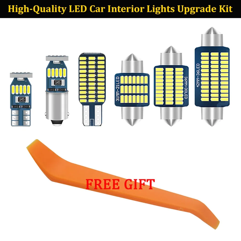LED Car Interior Light Kit For Hatchback, Estate, Coupe White ...
