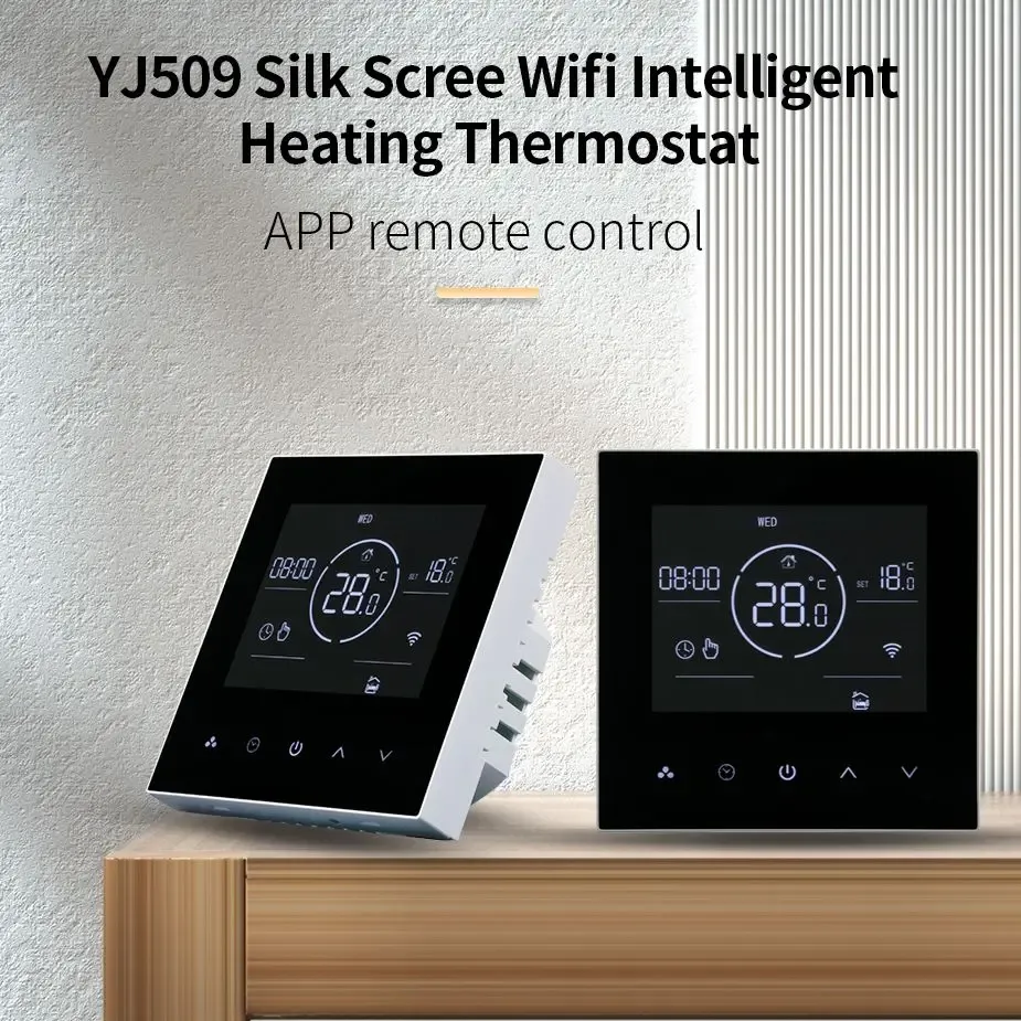 Smart Thermostat Compatible with Alexa Wifi Intelligent Heating ...