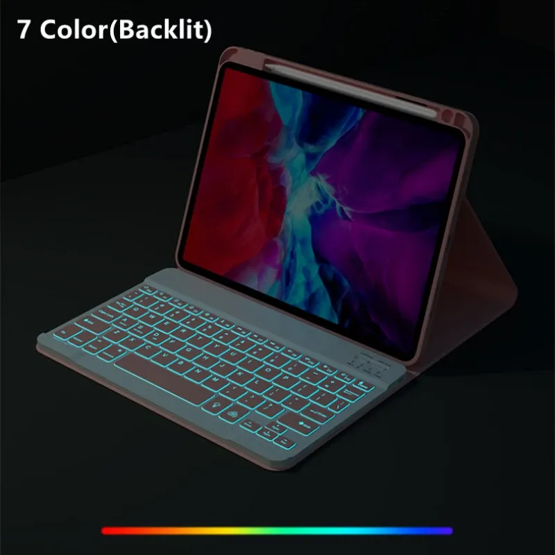 Xiaomi Pad 6 Backlit Keyboard Case 11 In Fabric Foldable Touchpad ...