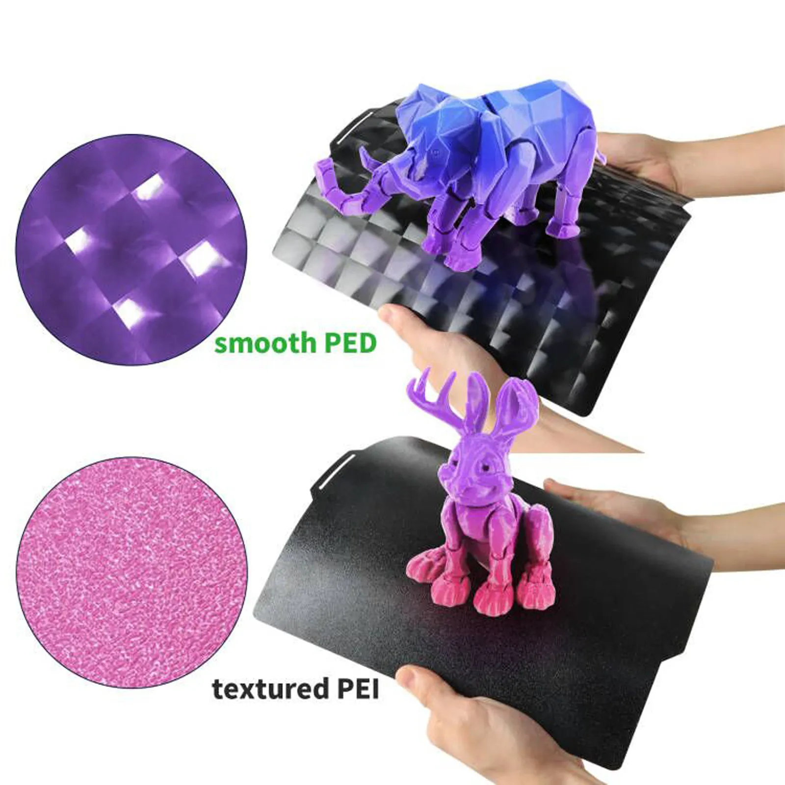 Wholesale PEF H1H PEK Sheet Getrange For Bambu Lab X1 X2C Build Plate ...