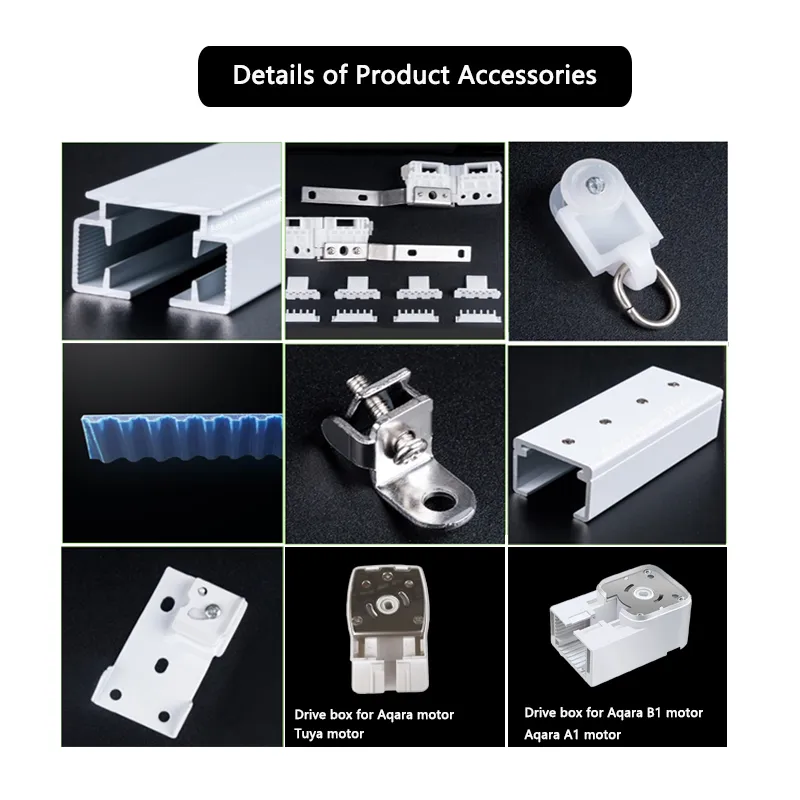 Smart Curtain Track Rails Electric Cornice Aqara/Tuya Wifi Zigbee ...