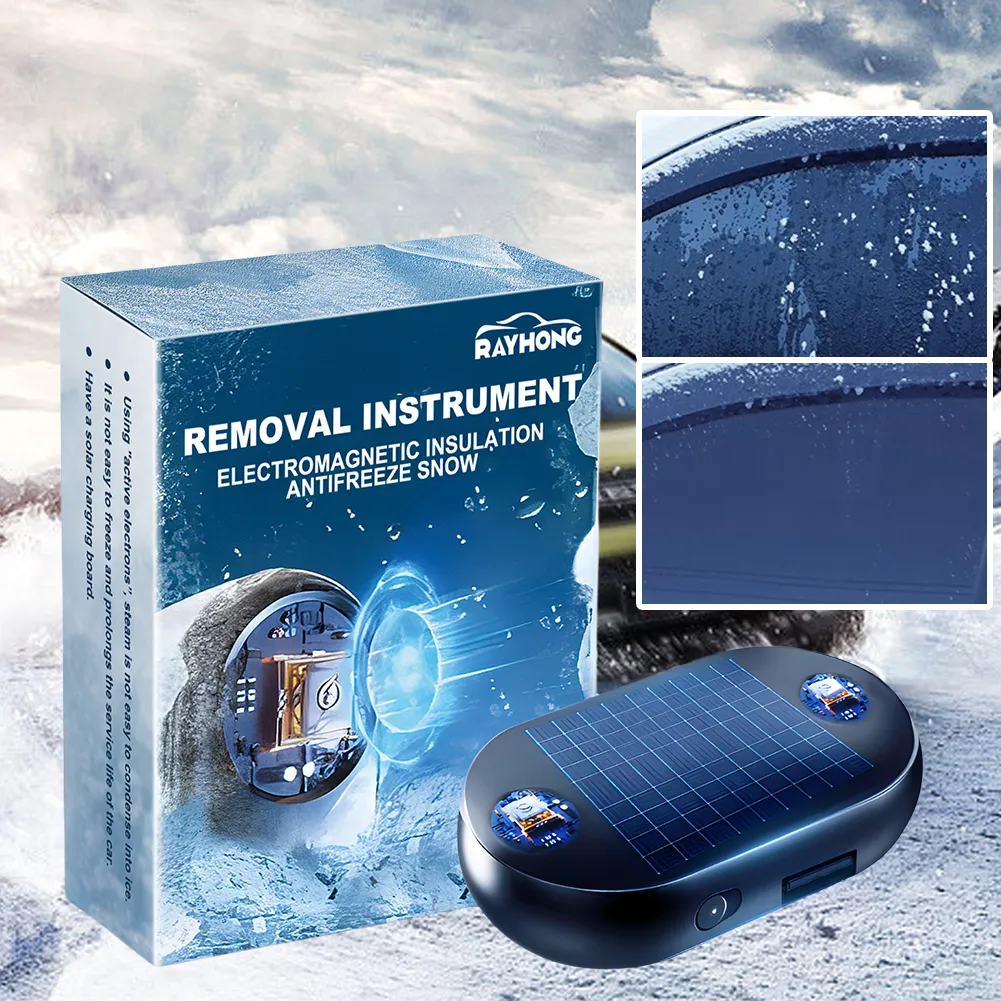 Portable Solar USB Car Window Heater Defroster for Winter Ice and Snow ...
