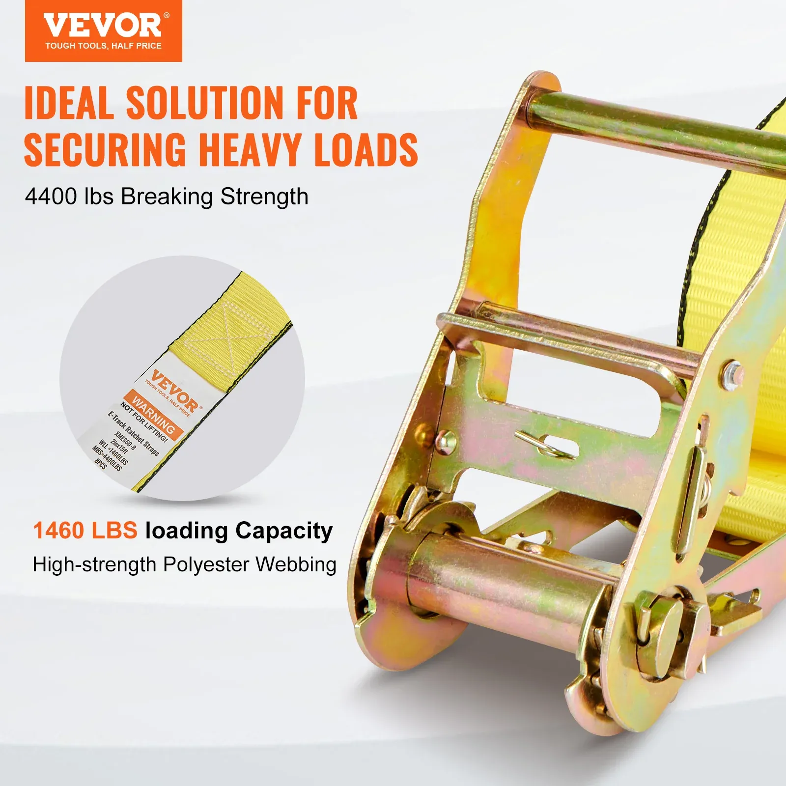 VEVOR 4400Lbs Ratchet Tie Down Straps E Track... From Ddmymaster, $207. ...
