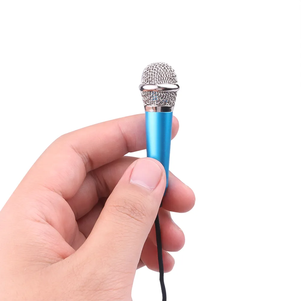Portable Microphone 3.5mm Stereo Mini Microphone for Smartphone Laptop ...