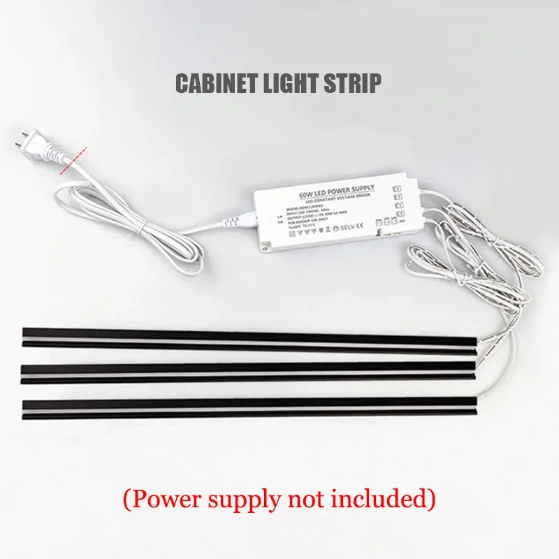 Thin Under Cabinet Lighting 45 Degree Angled LED Bar: Invisible Oblique ...