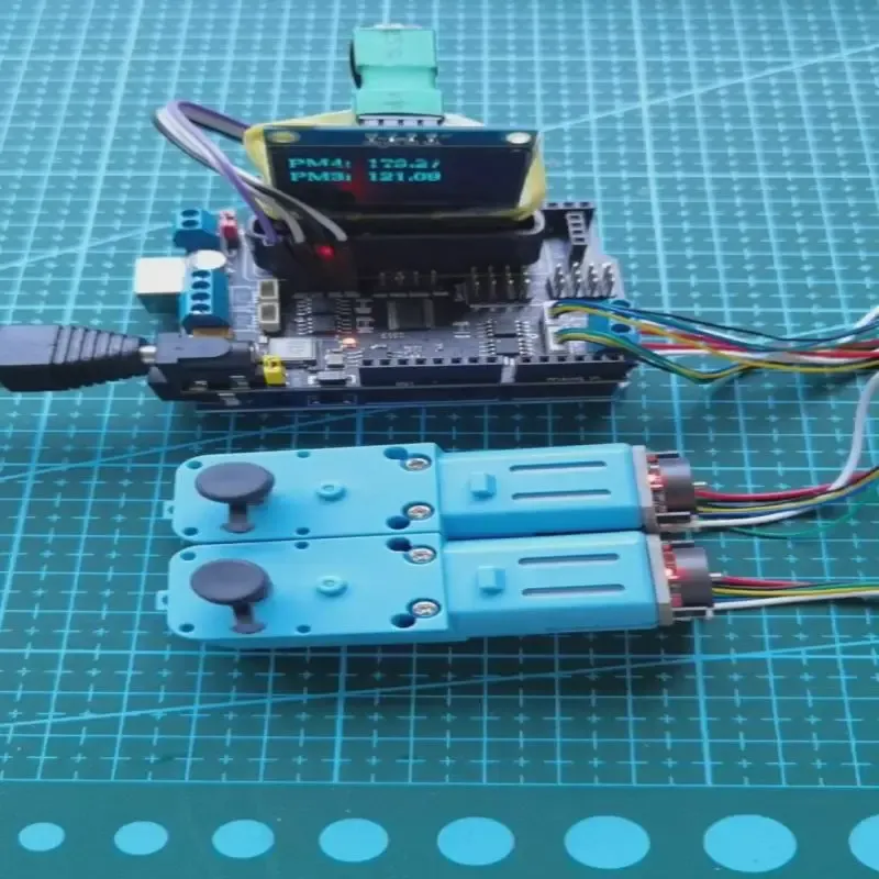 Shield Board: 4-Way Motors, 8-Way Servos, for Arduino, Robot Arm, and ...