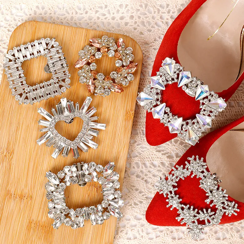 Metal Decorative Shoe Clip for Women's High Heels, Detachable Butterfly ...