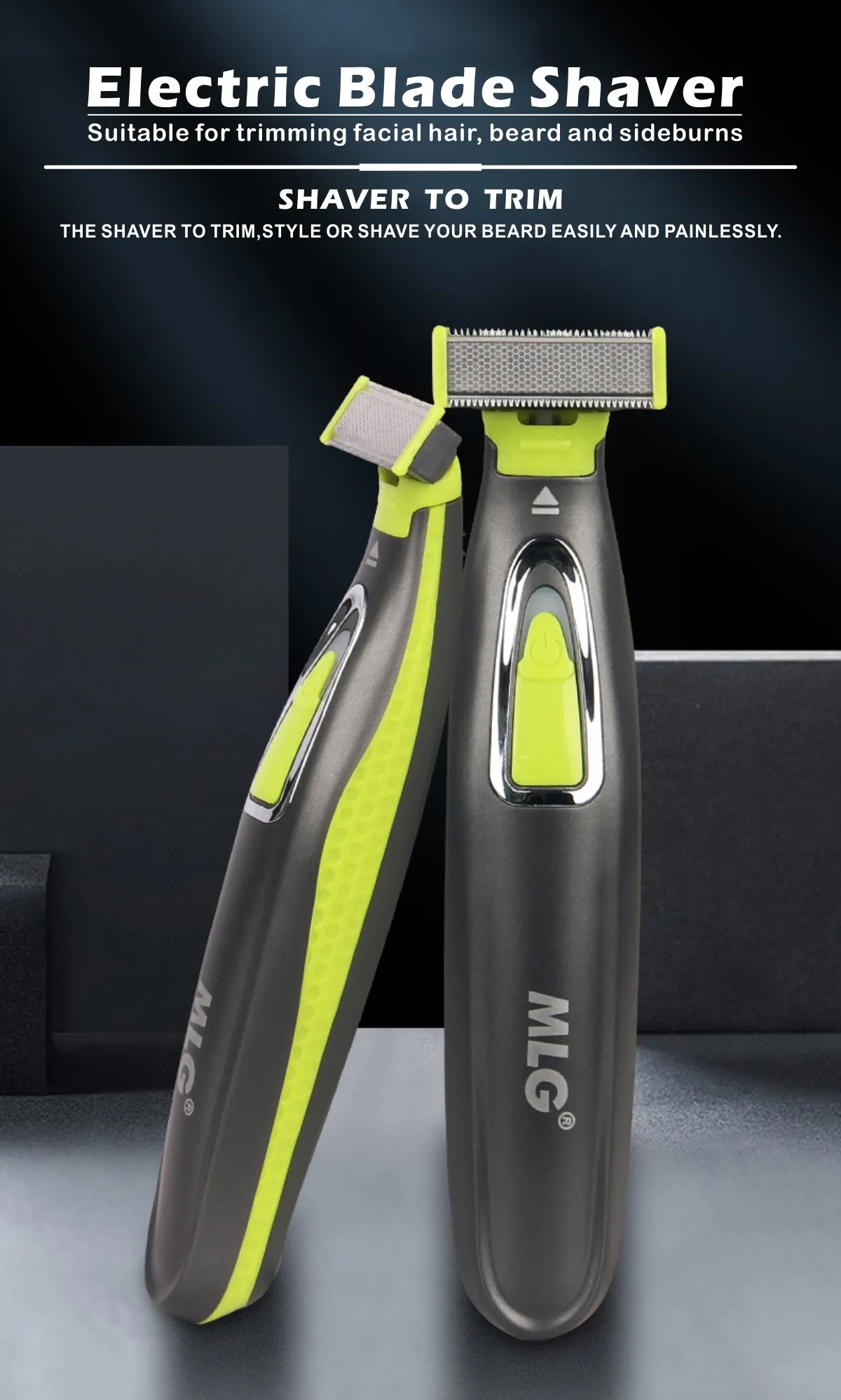 DHgate.com:MLG 187 Electric Shaver: Flex Razor Head 3-in-1 Shaving ...