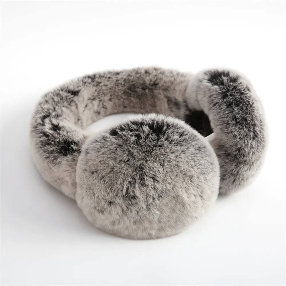 DHgate.com:Exquisite Rex Rabbit Fur Ear Muffs, Luxurious Winter Ear ...