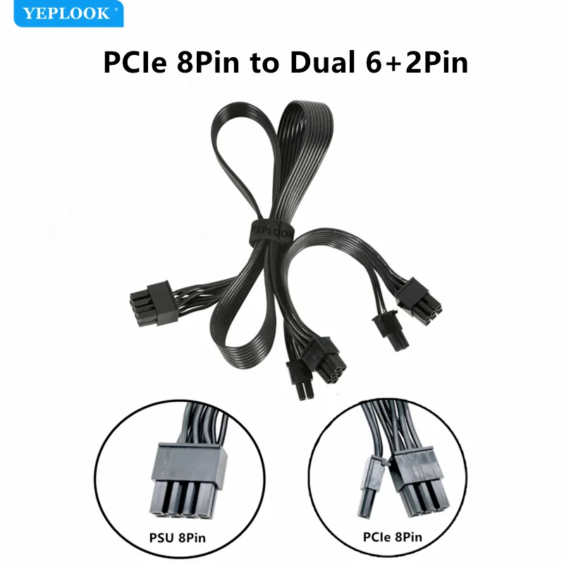 GIGABYTE AORUS Modular Power Cables GPU PCIe 8Pin 6+2Pin, CPU 4+4Pin ...
