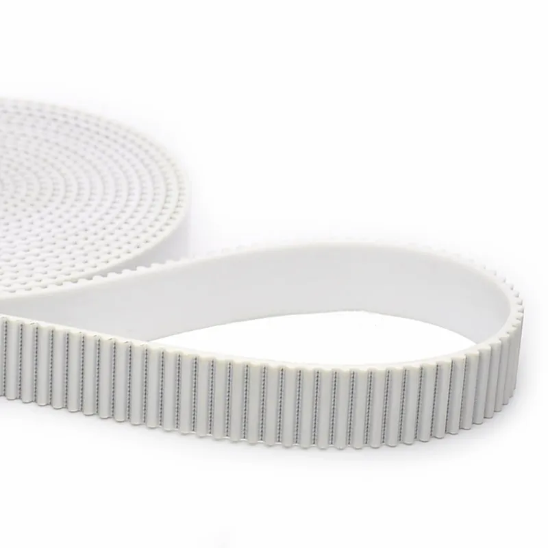 White Polyurethane Open End Timing Belt 2GT/3M/5M/8M/S2M with Steel ...