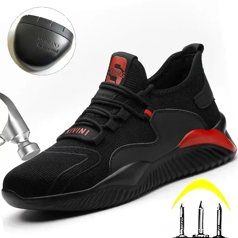 DHgate.com:Indestructible Steel Toe Work Sneakers: Breathable ...