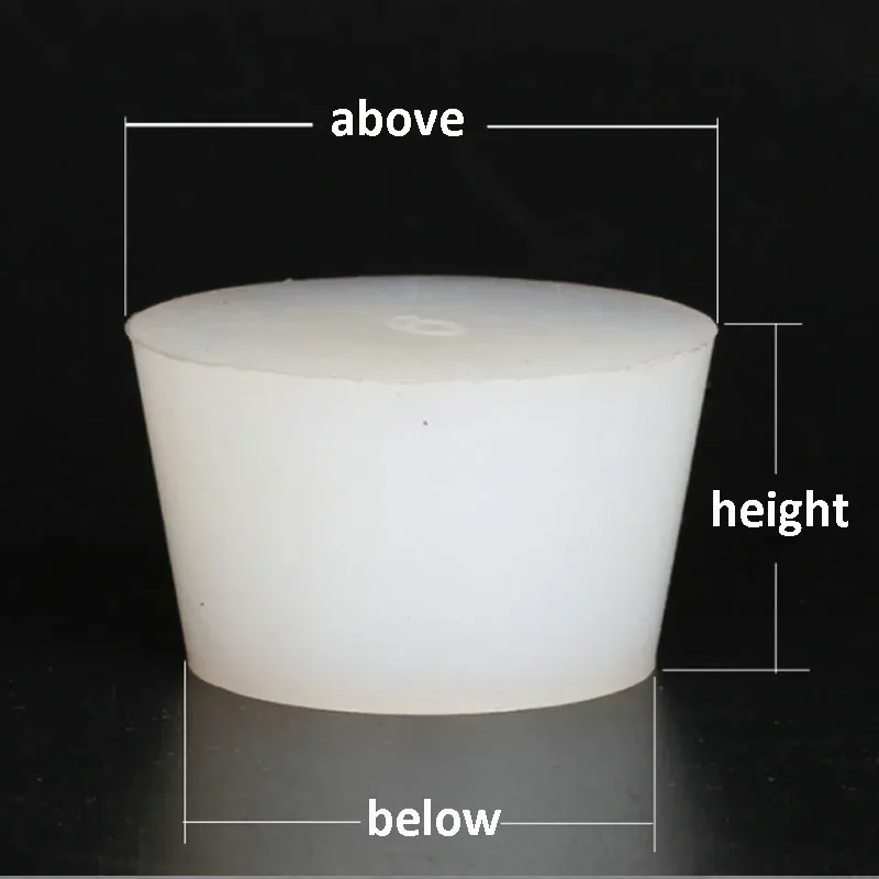 Clear Conical Silicone Rubber Stopper High Temp Silicone Plug for ...