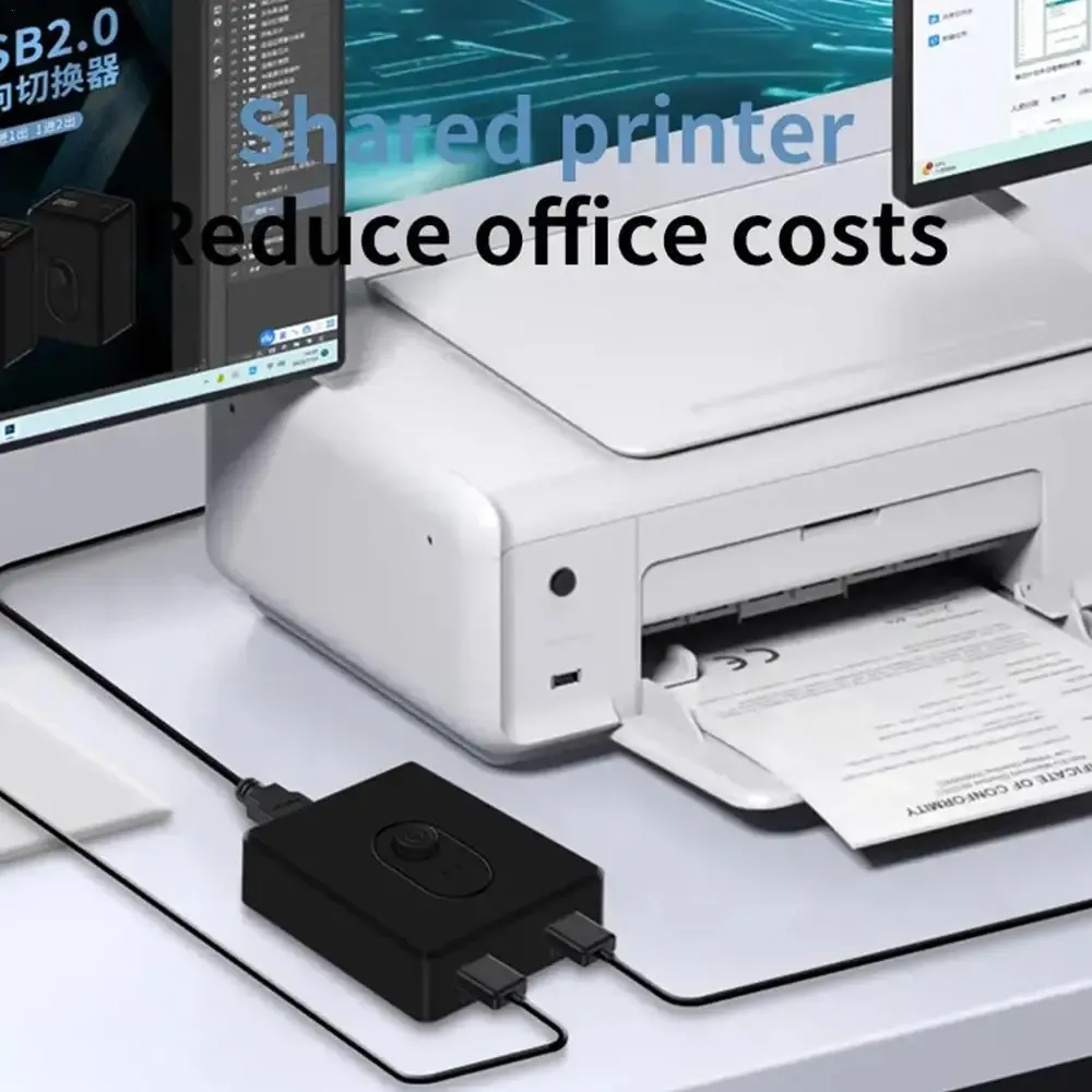 DHgate.com:USB 3.0 Switch, 2-Port USB Sharing Switcher Selector for PC ...