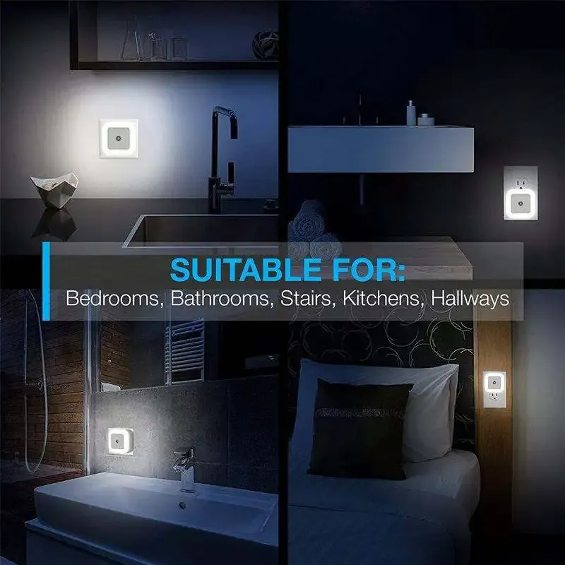 DHgate.com:Mini Plug-in LED Nightlight with Auto Sensor, Perfect ...