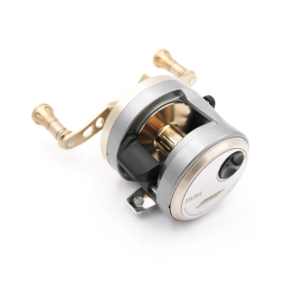 Metal Round Baitcasting Reel Left Right Hand High Ratio 7.0:1 / 6.0:1 ...