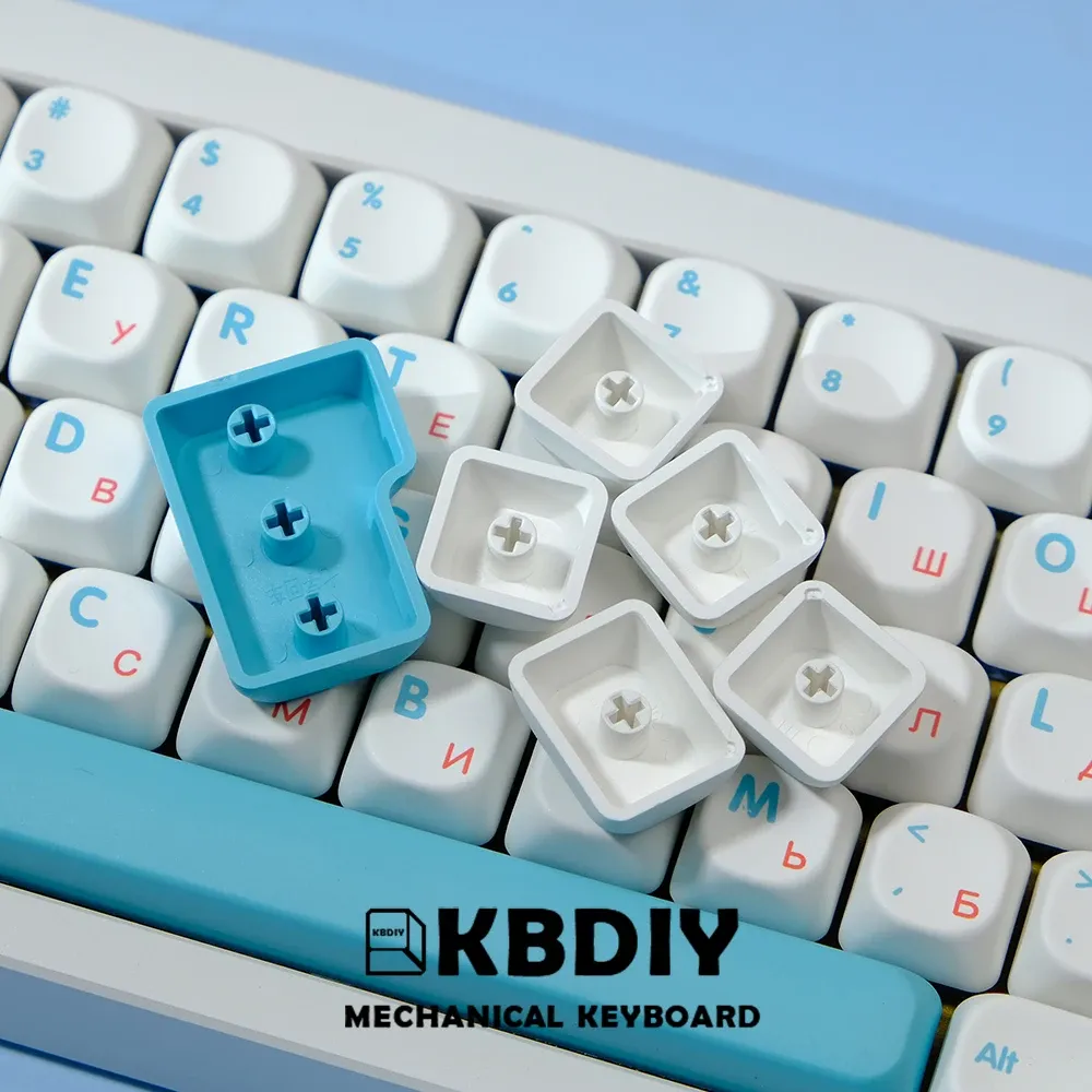 KBDiy PBT Sushi Keycap KOA Profile Japanese Korean Keycaps ISO 7u MAC ...
