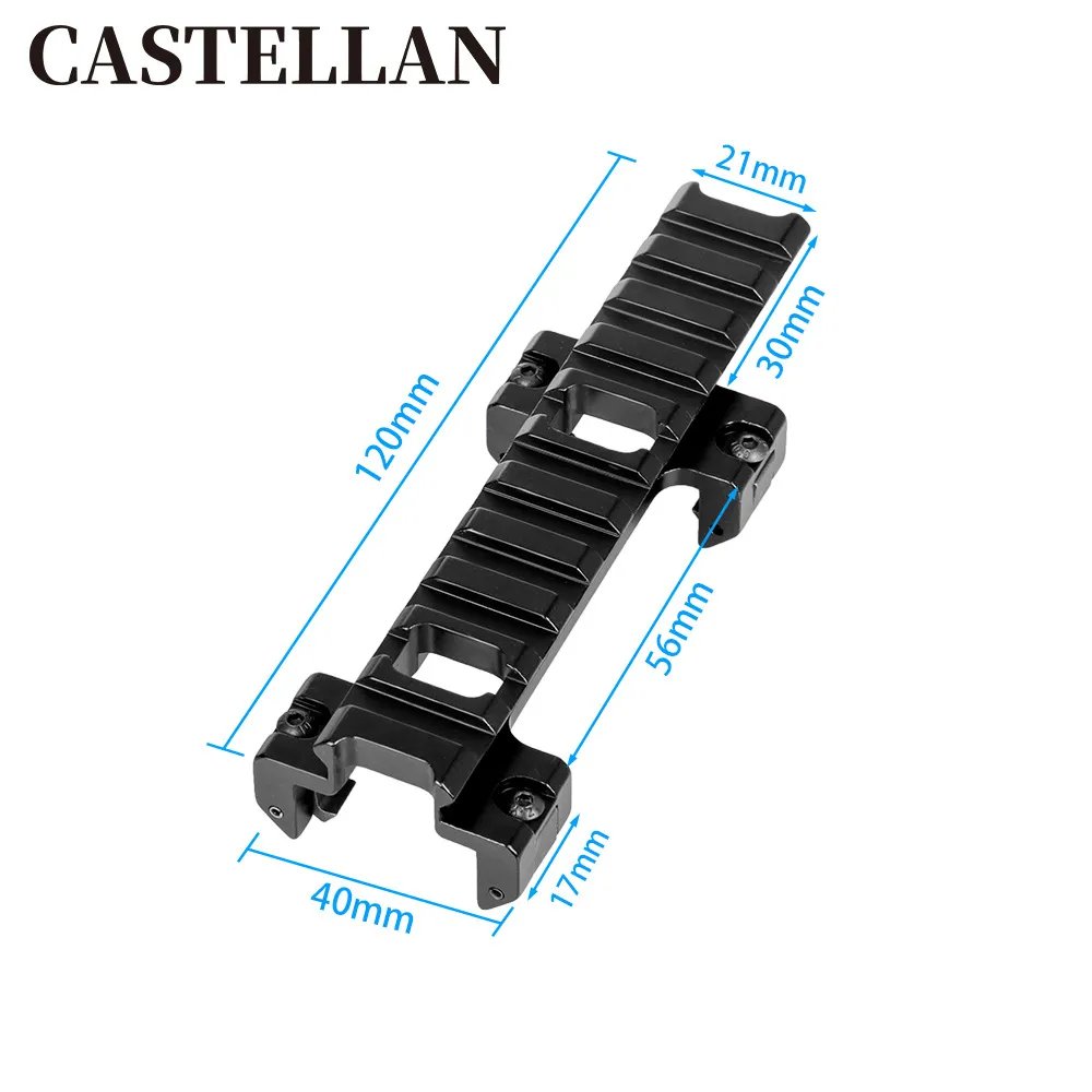 Premium CNC Aluminum Alloy MP5 Rail Base Extension Bracket For Exciting ...